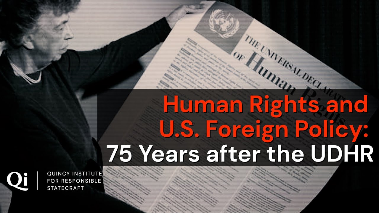 Human Rights and U.S. Foreign Policy, 75 Years After the UDHR - YouTube