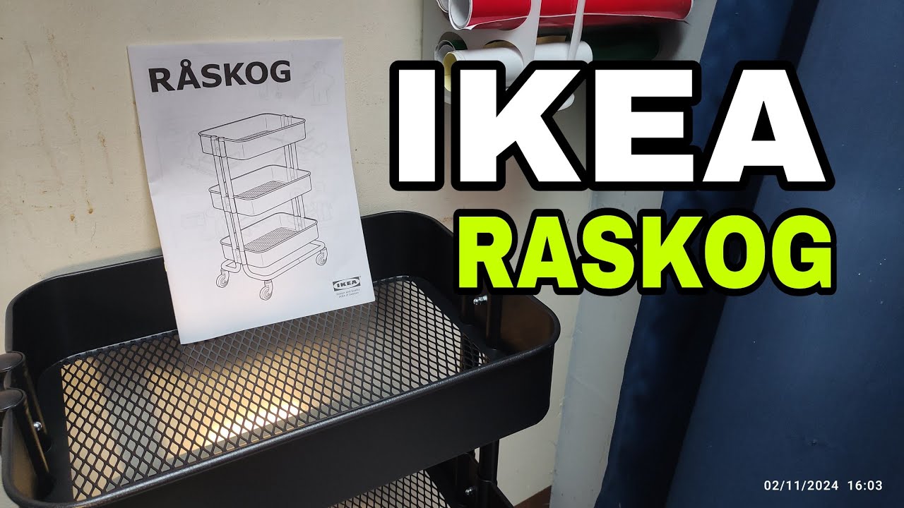IKEA RASKOG UNBOXING AND ASSEMBLY - YouTube