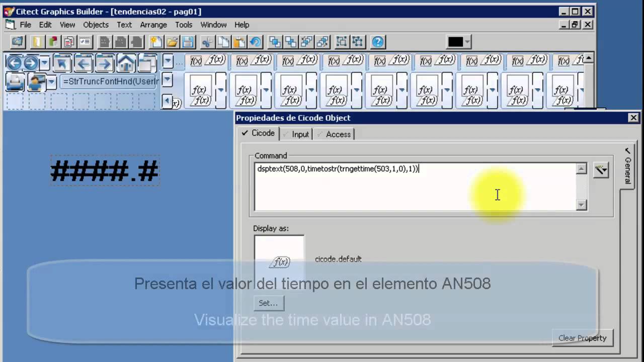 Tutorial Vijeo Citect Trends - YouTube