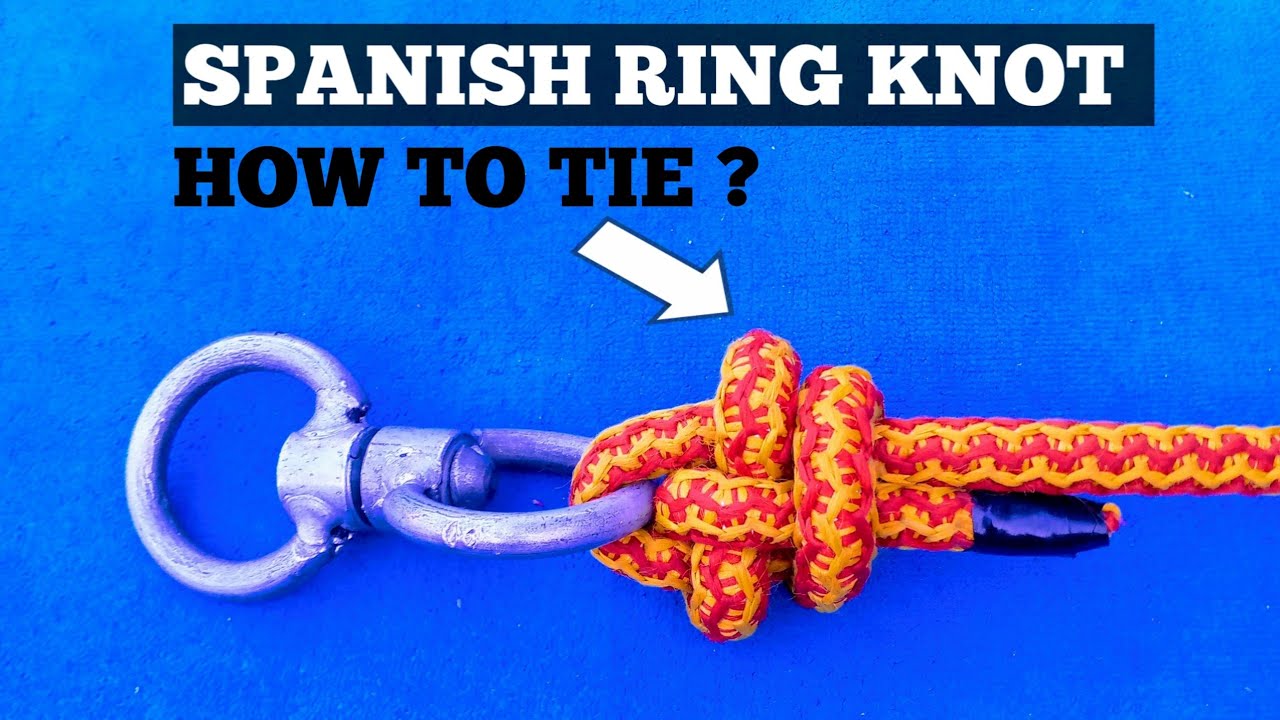 How to tie a SPANISH ANIMAL RING KNOT?#how #knots - YouTube
