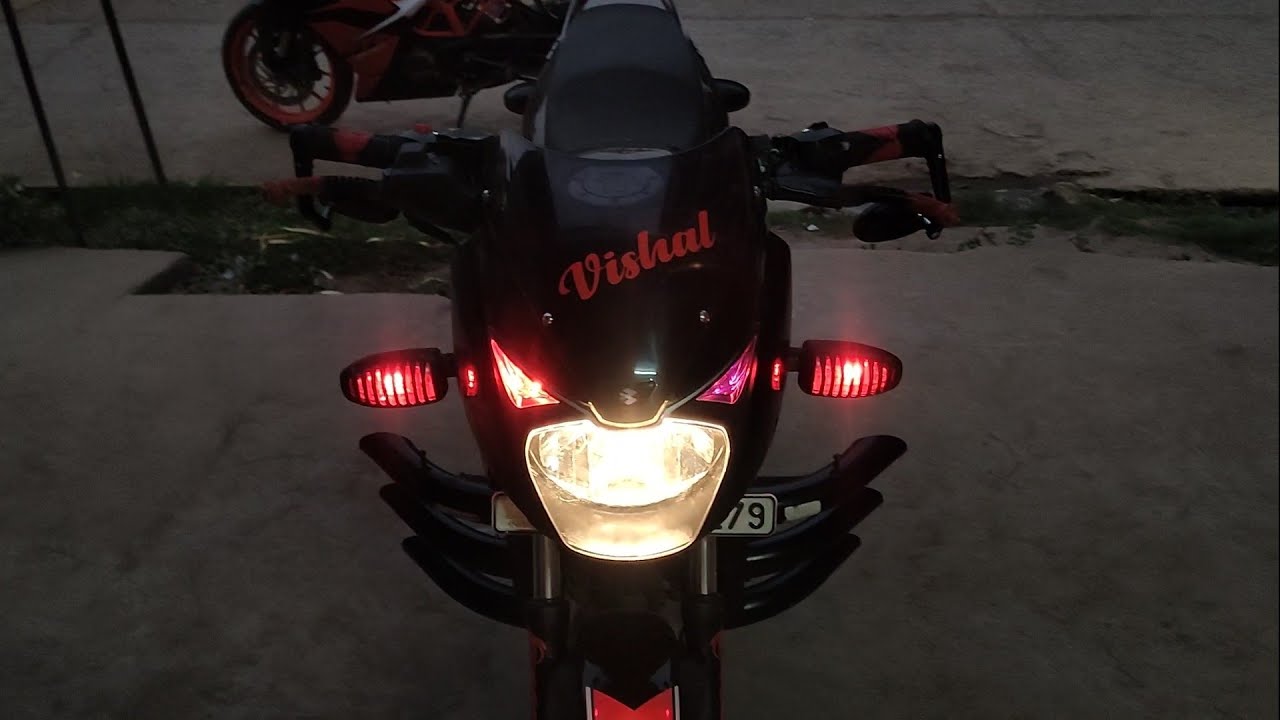 Pulsar 150 bike modification /🎉/ Pulsar bike all accessories/💕/ Pulsar ...