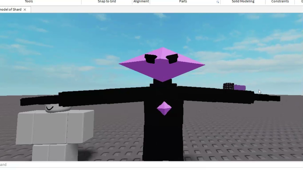 I made a model of Shard from FNF in Roblox Studio! (V.S Shard) - YouTube