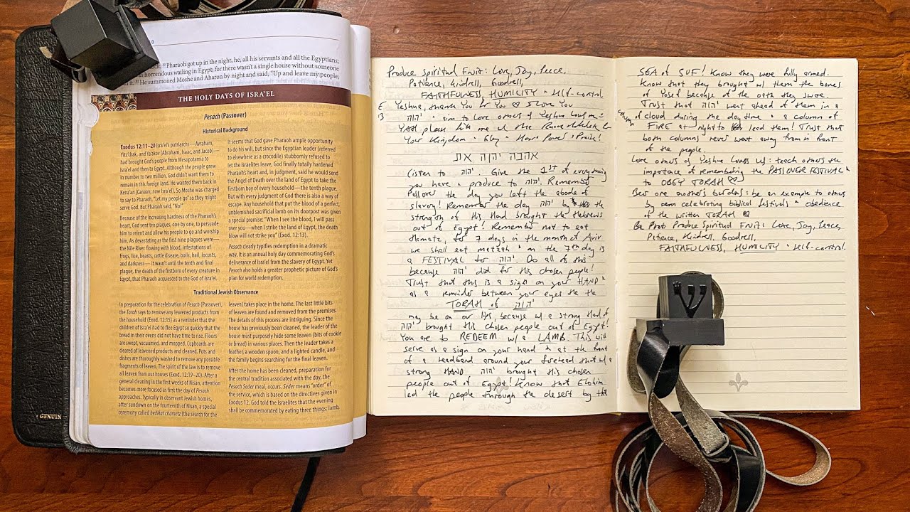 Exodus 13 • Day 1,542 - Observe biblical festivals and OBEY TORAH as ...