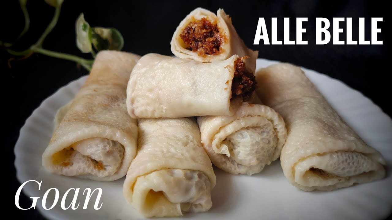 Goan Alle belle Recipe | Goan Jaggery and Coconut Pancakes | Goan ...