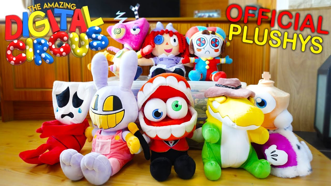 FINALLY REVIEWING THE AMAZING DIGITAL CIRCUS PLUSHYS! - YouTube