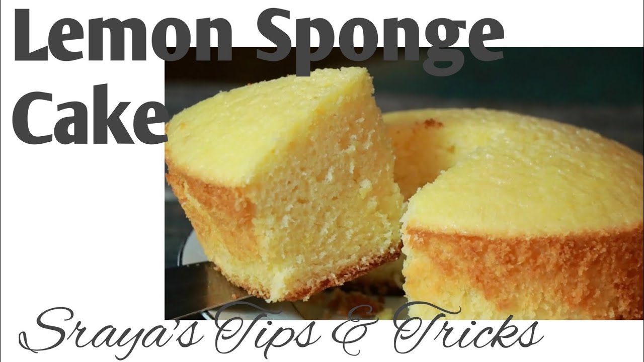 Lemon Sponge Cake - YouTube