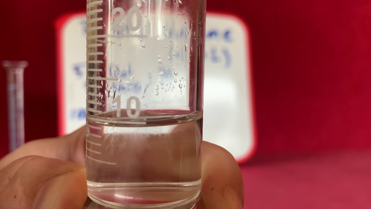 Chem 25 Measurement Lab Part 2: Volume - YouTube