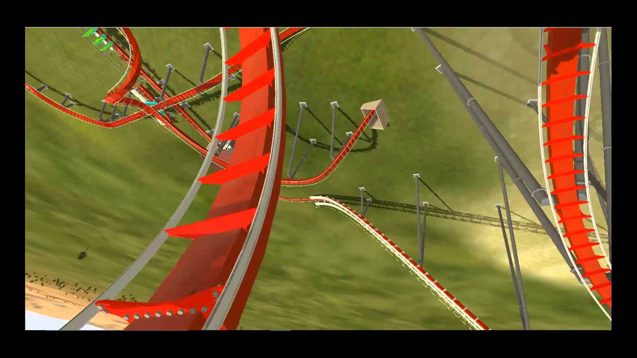 NO LIMITS 2 TWISTED DIVE COASTER - YouTube