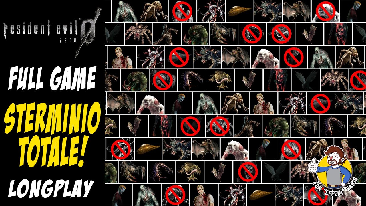 STERMINIO TOTALE! Resident Evil Zero (ITA) | LONGPLAY | NO COMMENTARY ...