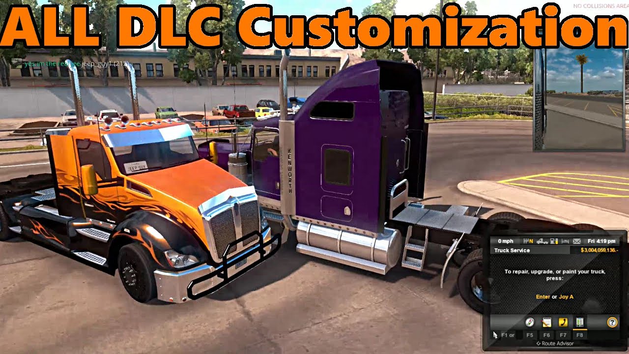 American Truck Simulator | FULL CUSTOMIZATION With ALL DLC in ...