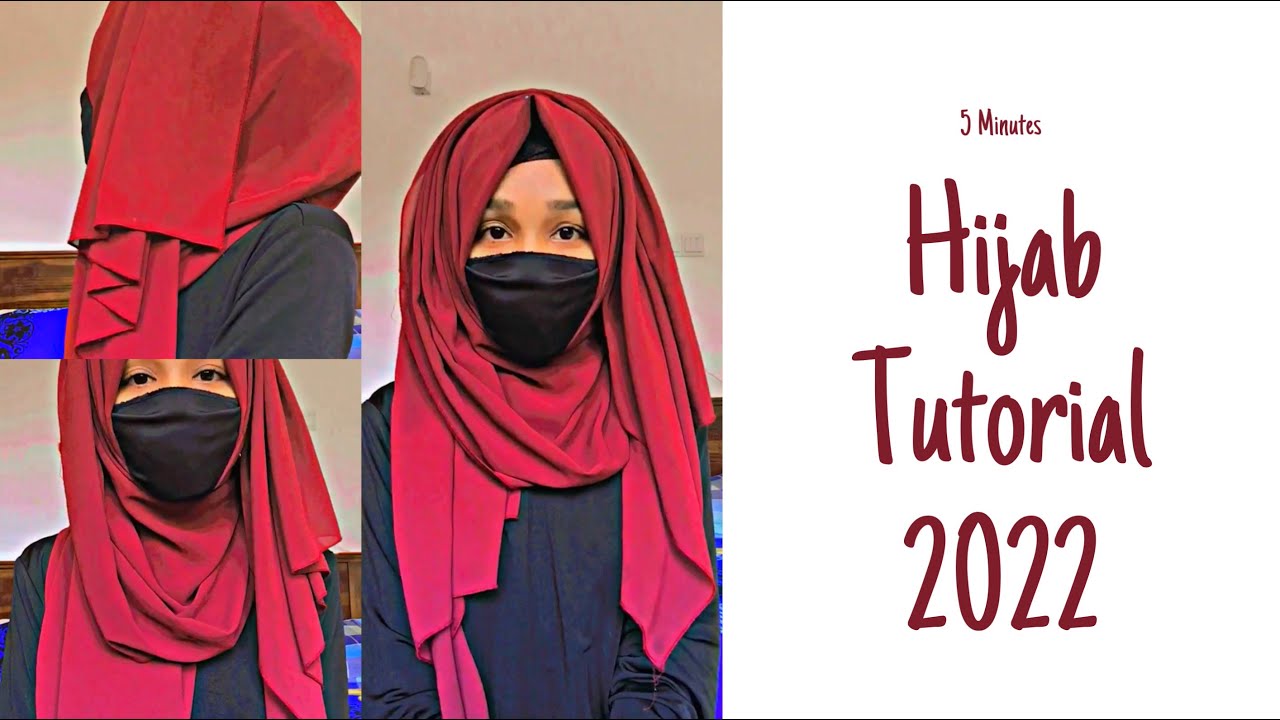 Hijab Tutorial | 5 minutes Hijab Tutorial - YouTube
