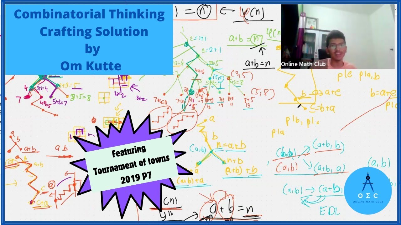Combinatorial Thinking and Crafting Solutions by Om Kutte - YouTube
