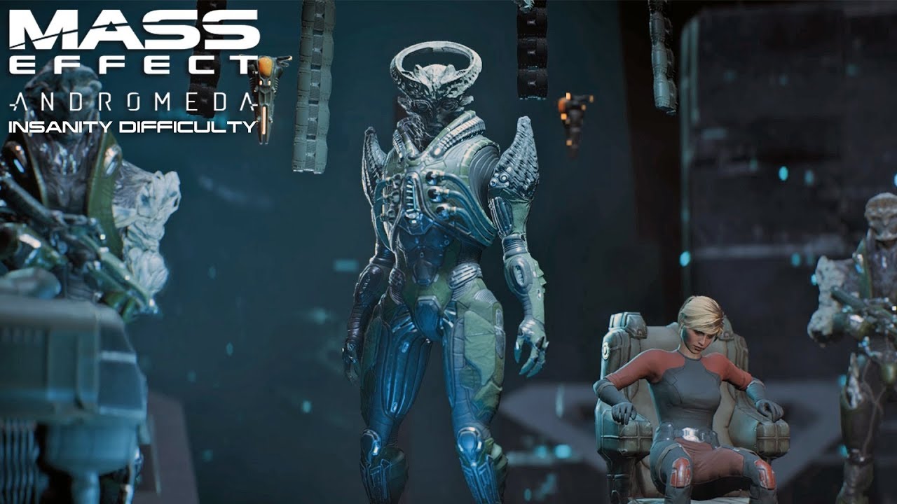 Mass Effect Andromeda - Final Boss Fight - Insanity Difficulty - YouTube