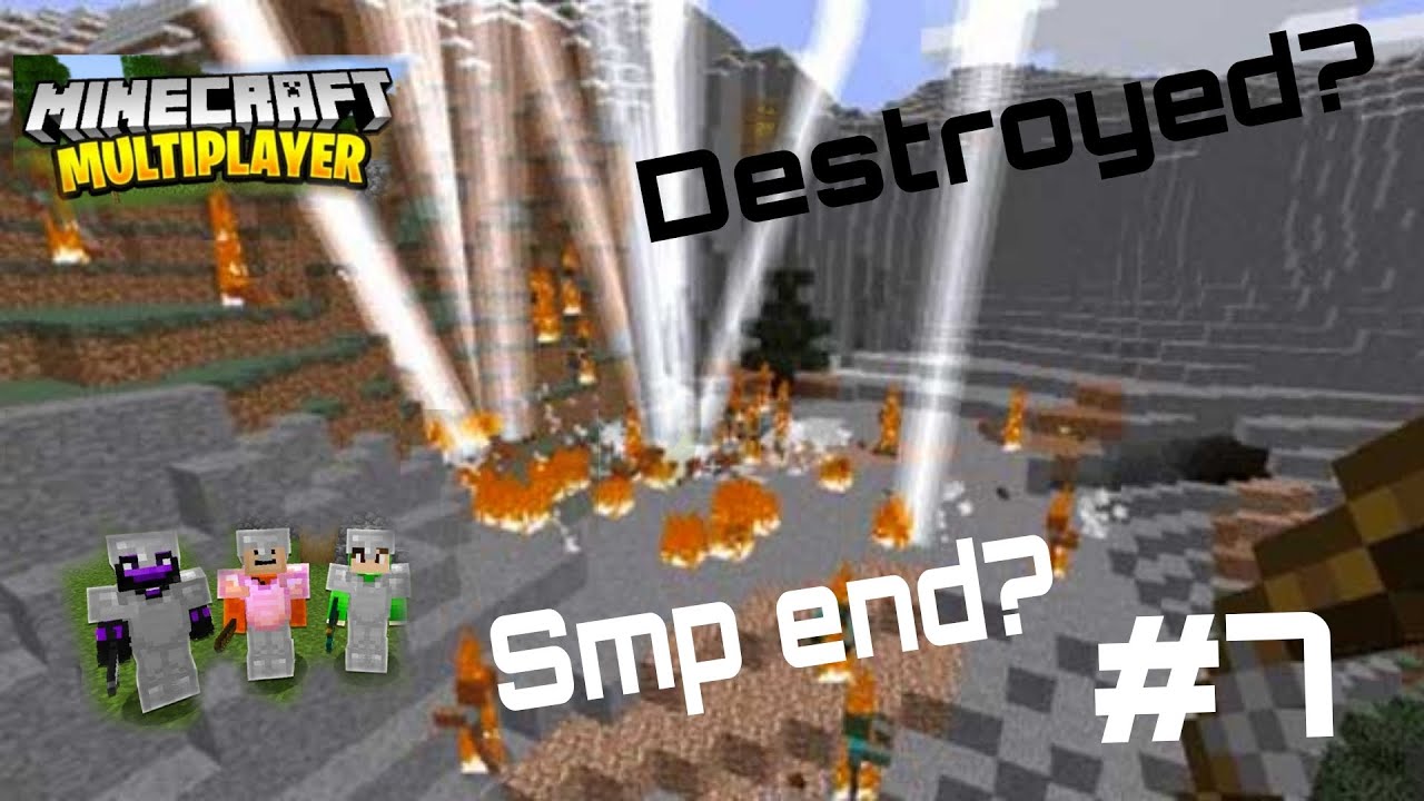 Smp end? ll big fight in Smp ll Friends Smp #7 ll Minecraft gameplay ...