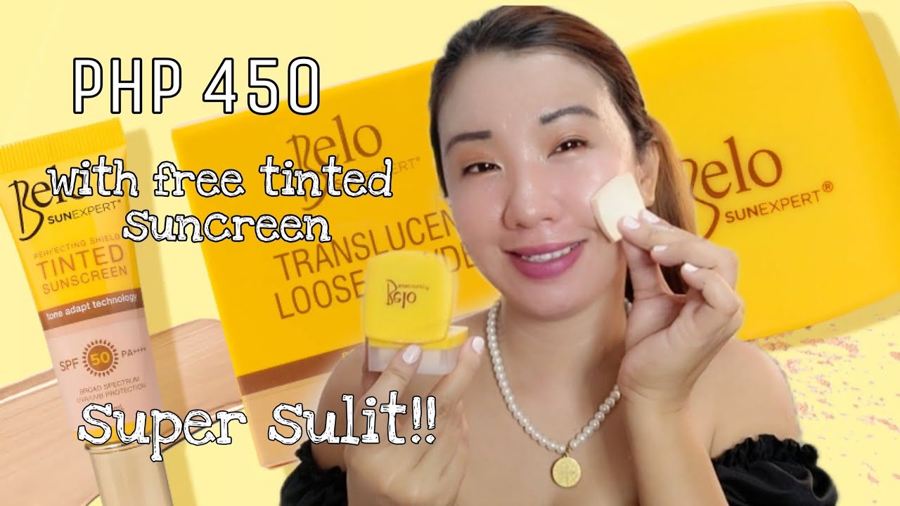 NEW BELO TRANSLUSCENT LOOSE POWDER/BELO TINTED SUN SCREEN REVIEW ...