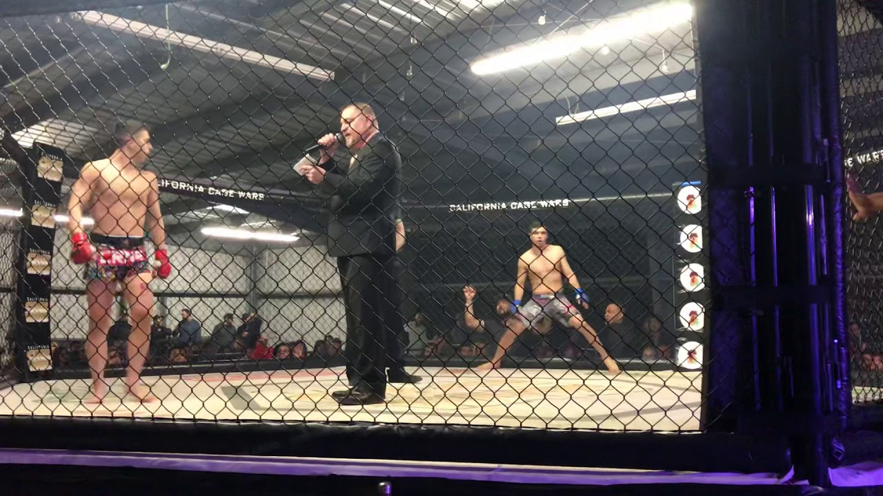 Johnny Soto vs Bryce Callaghan California Cage Wars Featherweight Title ...