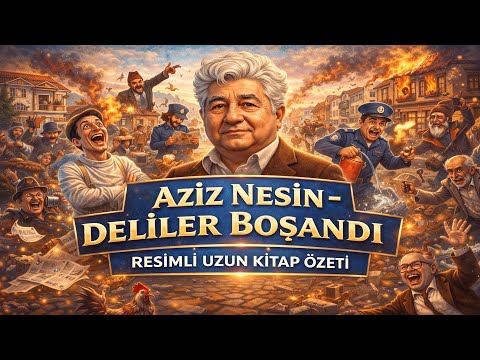 Aziz Nesin – Deliler Boşandı | Resimli Uzun Kitap Özeti ve Anlatım