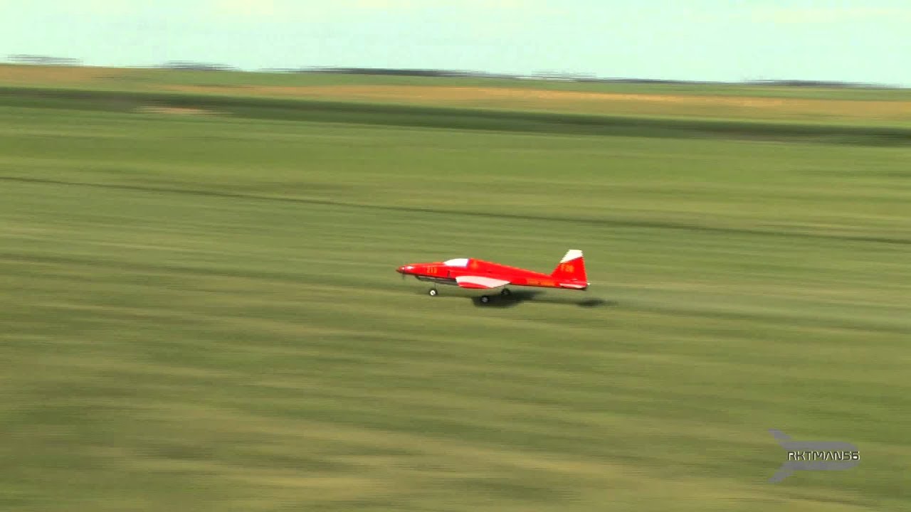 Phoenix Models F-20 Tigershark Crash - YouTube
