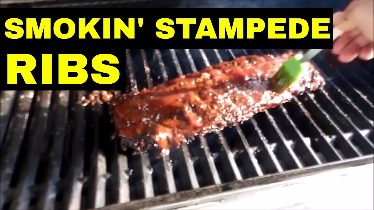 Smokin' Stampede BBQ Smoked Ribs - YouTube