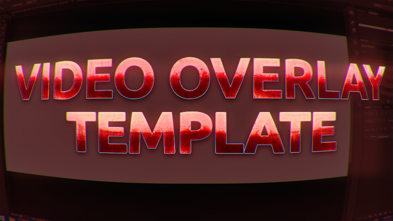 YouTube Video Overlay PSD Download - YouTube