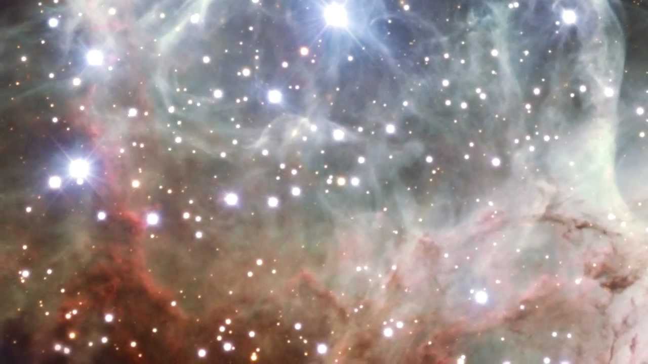 Panning across the Thor's Helmet Nebula - YouTube