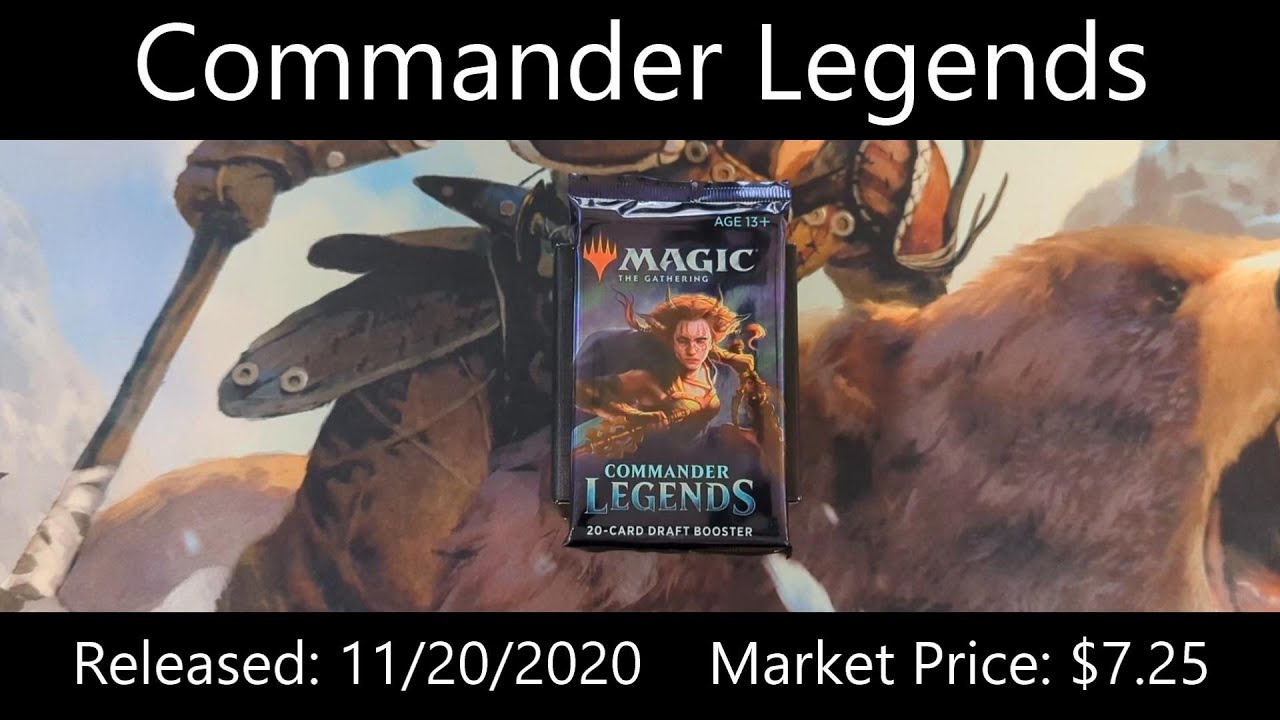 Commander Legends - Draft Booster Pack - YouTube