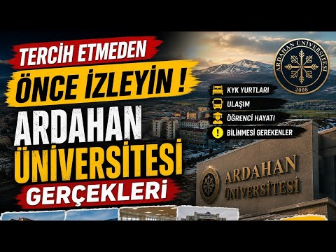  Tercih Etmeden Önce İzleyin | Ardahan Üniversitesi Gerçekleri   | Part 1