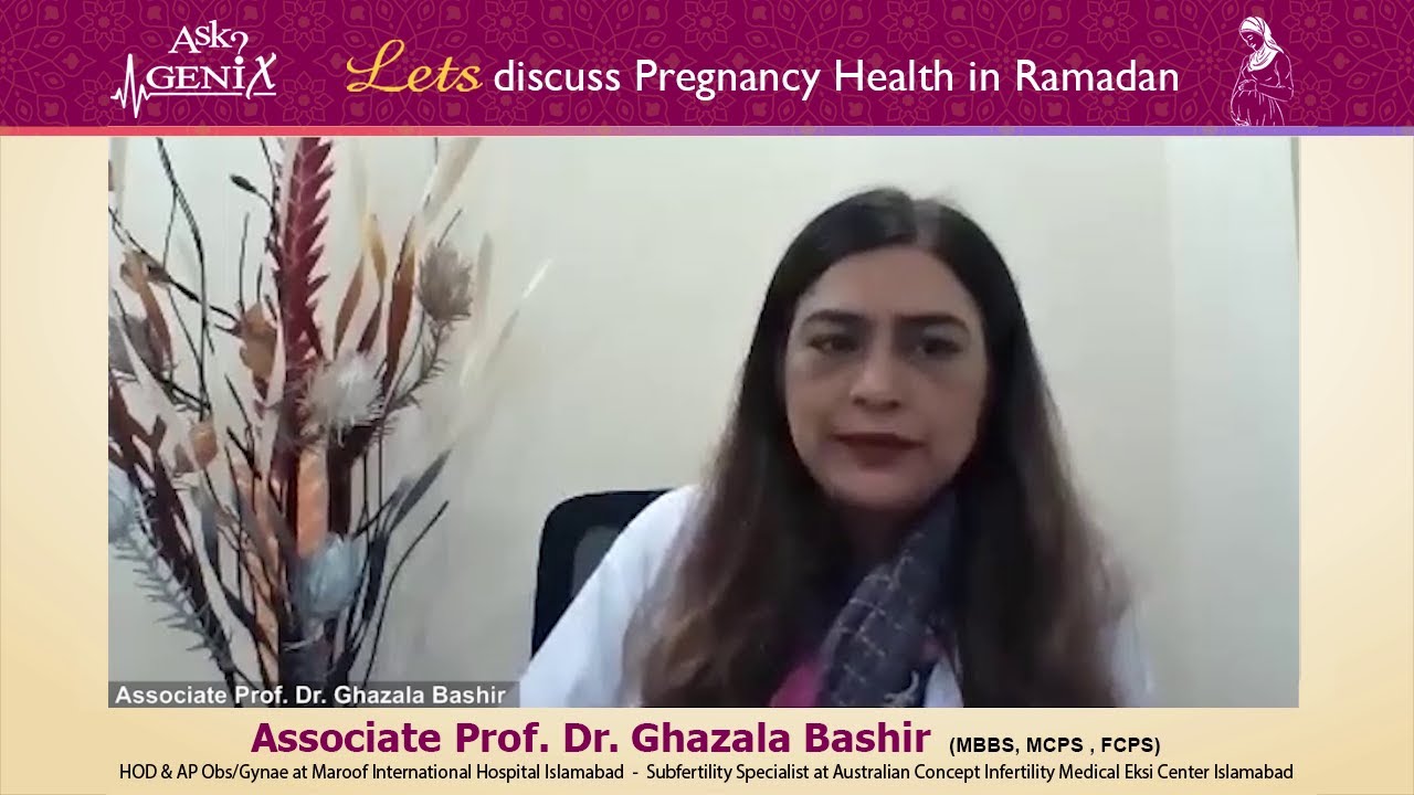 Associate Prof. Dr. Ghazala Bashir (Gynaecologist) Pregnancy Health in ...