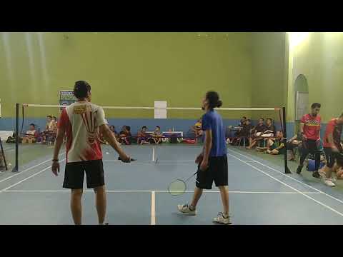Fahmi-Norman VS Amik-Fajrin : Turnamen Badminton Pusri Borang Cup 2022 Round # 1
