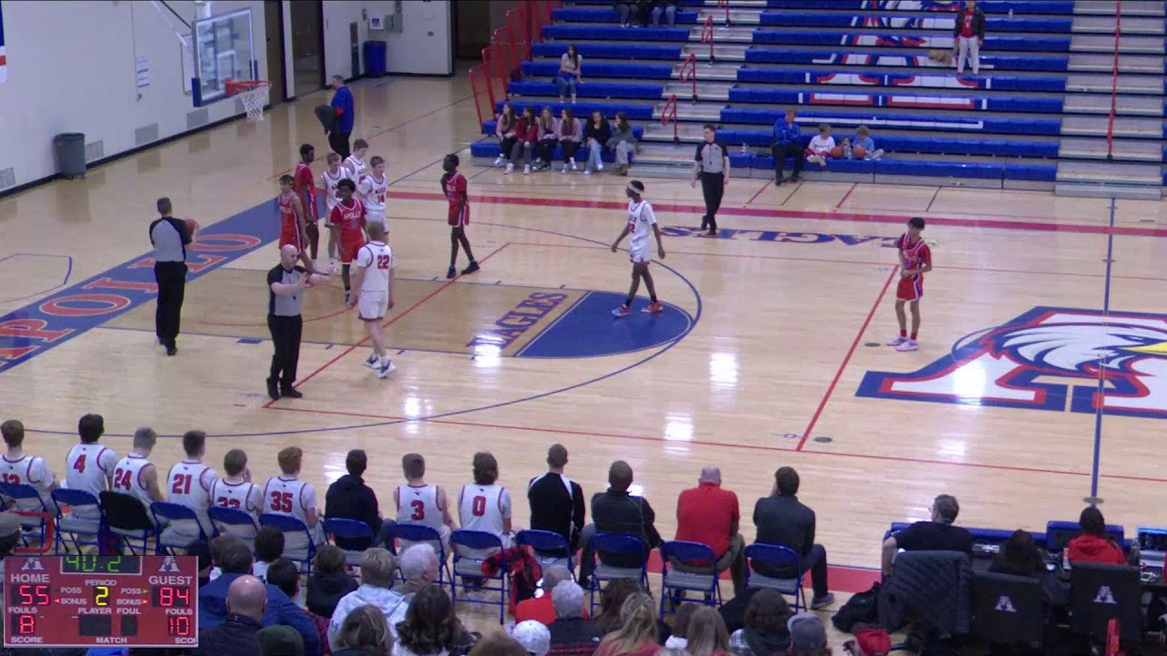 Apollo High School vs. Alexandria High Varsity Mens' Basketball - YouTube