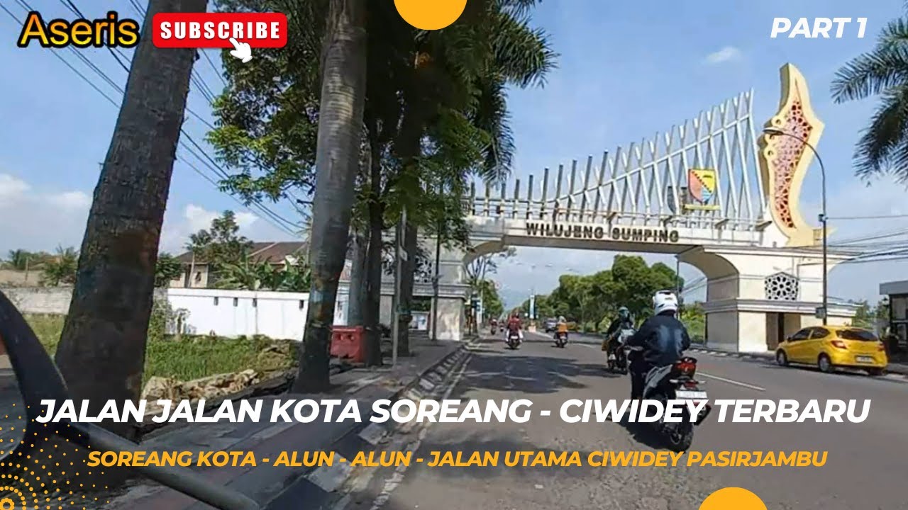 JALAN JALAN KOTA SOREANG - PASIR JAMBU CIWIDEY KAB BANDUNG JAWA BARAT ...