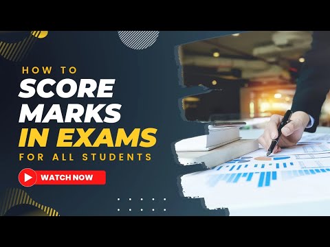 How to Score Marks in Exams | Secret to get Good Marks in Exams #tricks ...