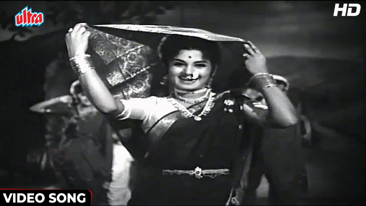 Jabardast Lavani Song - Sajnachya Marji Khatar | Usha Chavan | Mukkam ...
