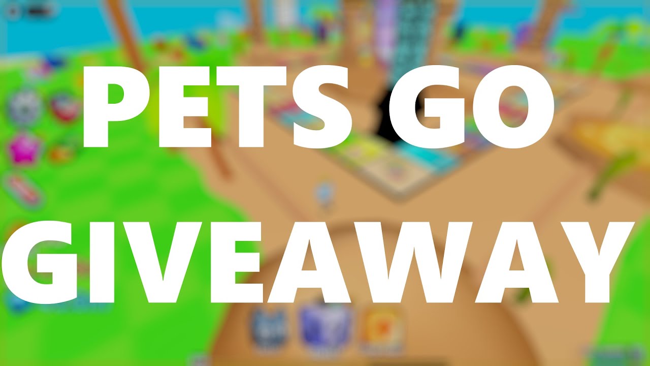🔥🔥PETS GO GIVEAWAY, DROP USERNAME IN CHAT TO GET PETS 🔥🔥 - YouTube