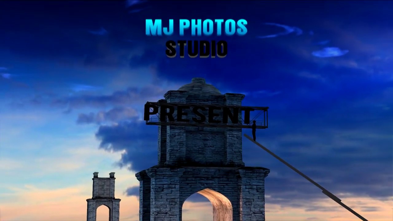 MJ Photo Studio Logo Video created Helicopter style.... - YouTube