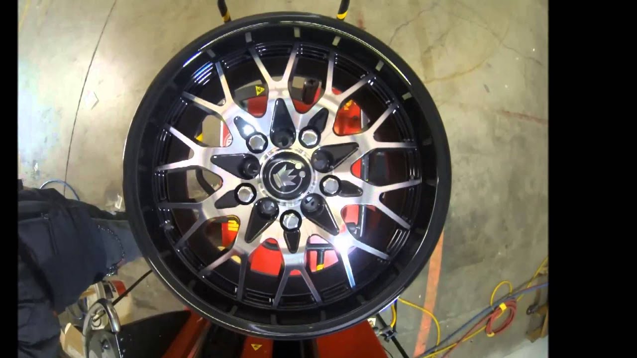 Konig Wheels Lace Black Machined - YouTube
