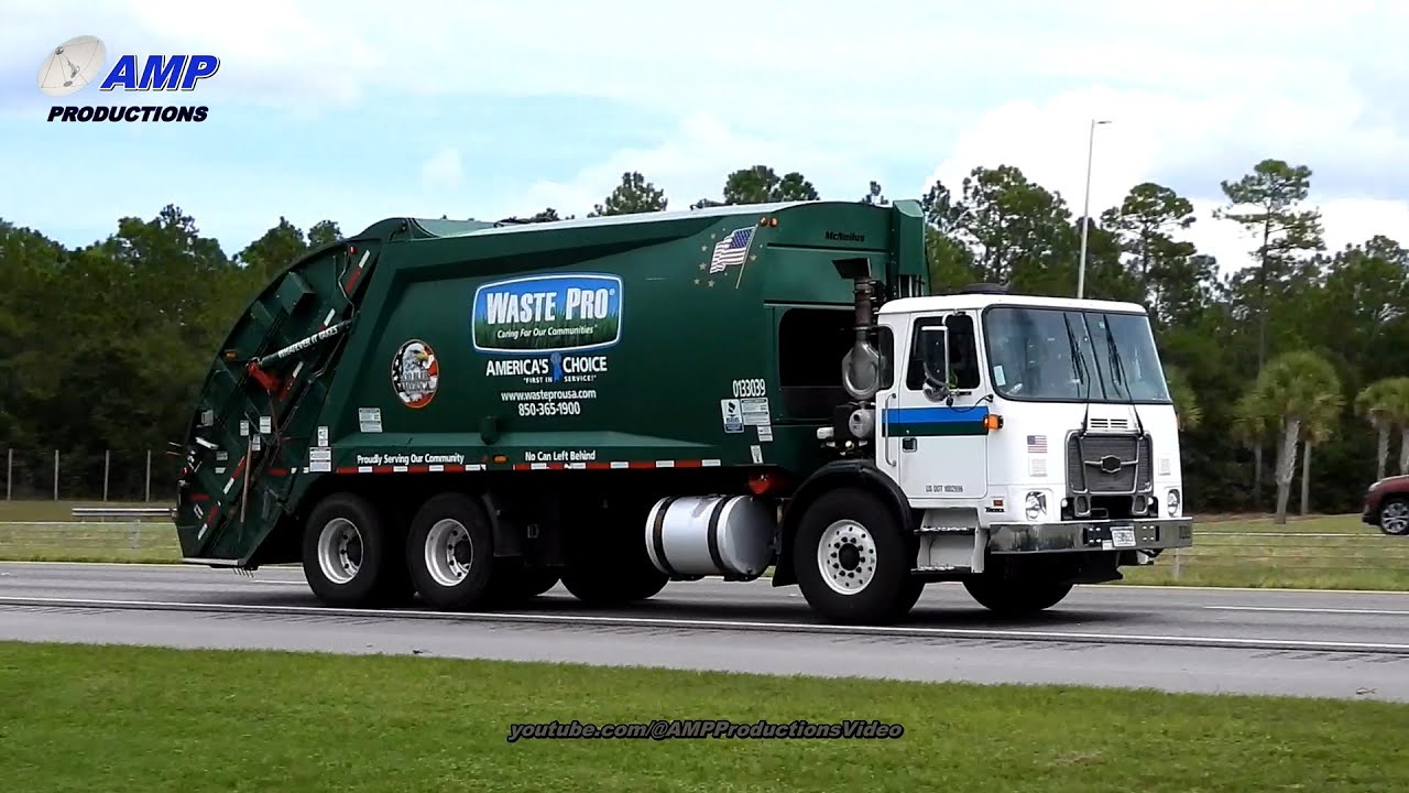Garbage Truck WM Waste Pro Republic Part 2 August 2024 - YouTube