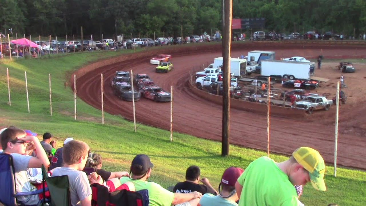 Winder Barrow Speedway Modified Street Feature Race 8/1/15 - YouTube