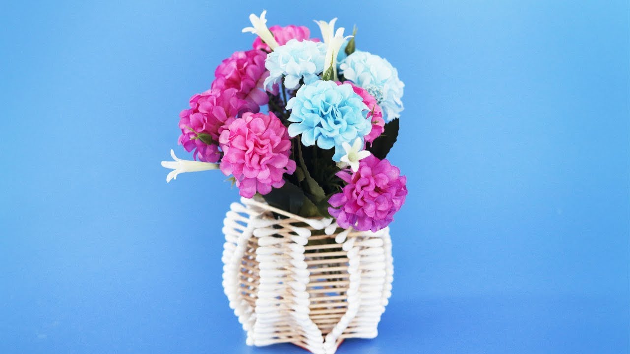 5 Easy Cotton bud Crafts Best DIY Video 123 Easy DIY Crafts - YouTube