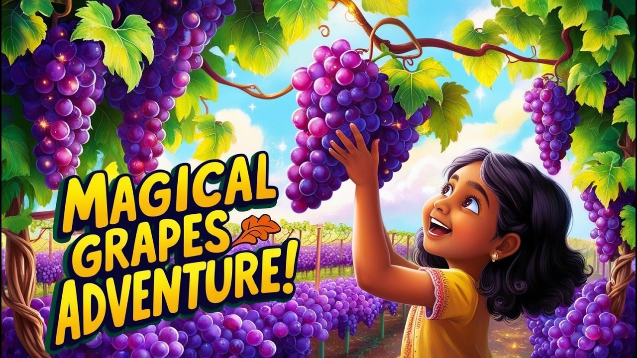 MAGICAL GRAPES POEM FOR KIDS WITH | HARMONY KIDS | - YouTube