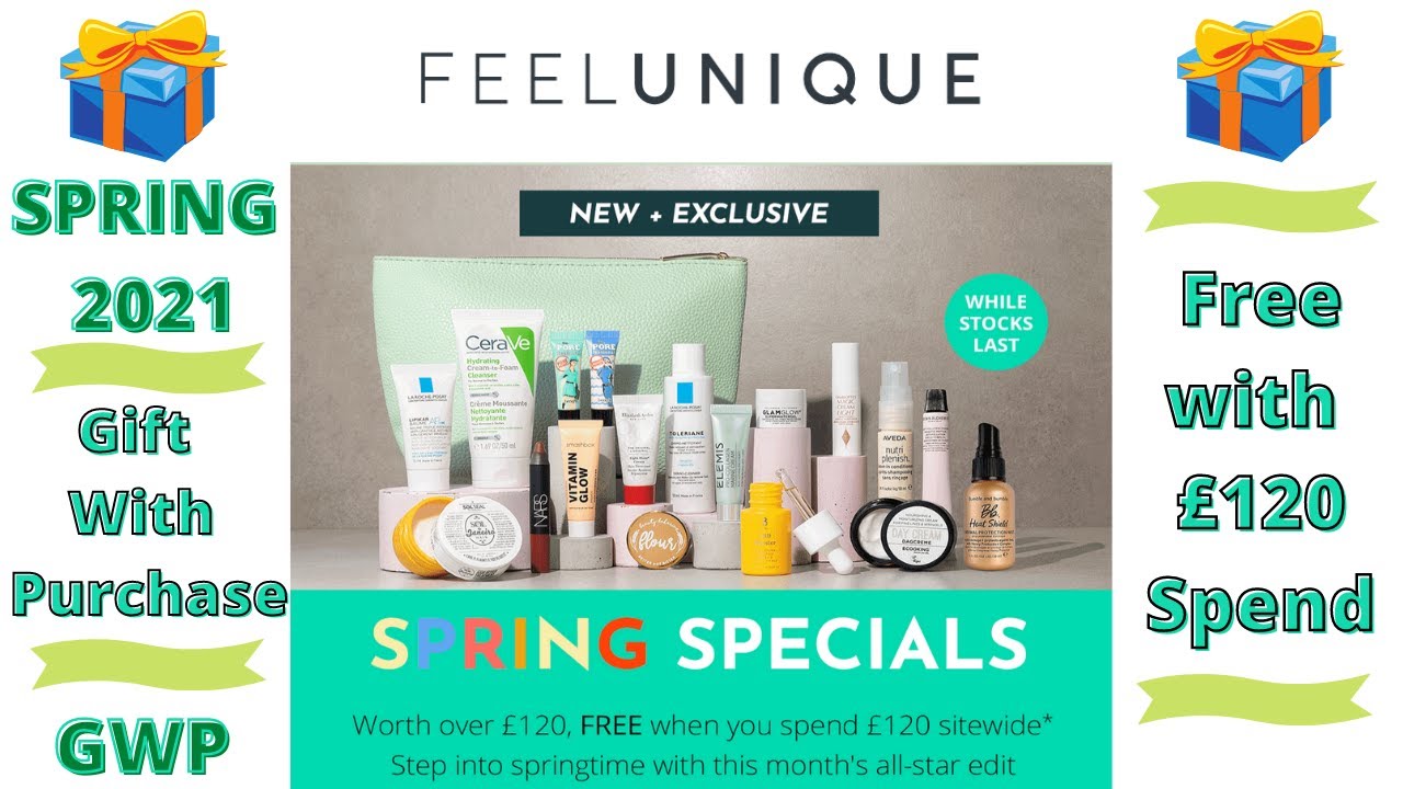 FEEL UNIQUE Spring 2021 Beauty Gift - YouTube