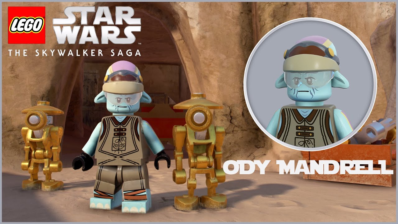 LEGO Star Wars The Skywalker Saga Ody Mandrell Unlock and Gameplay ...