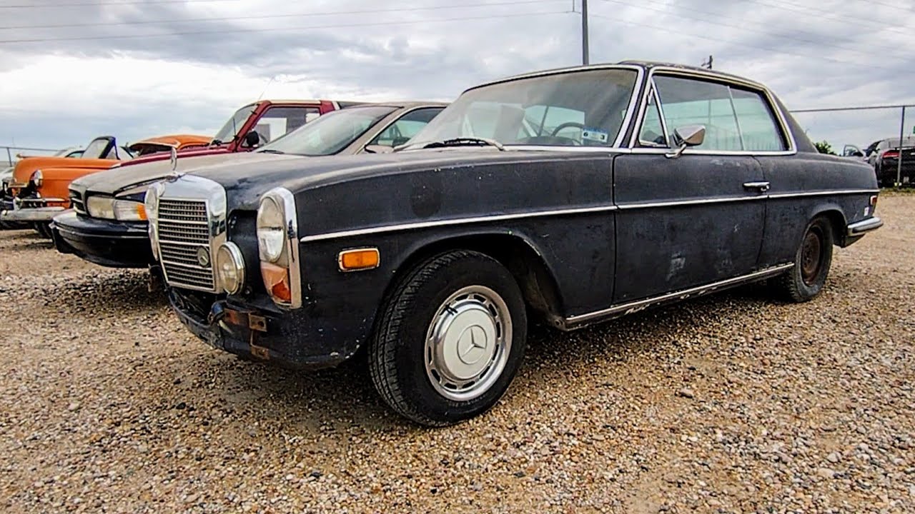 $3795 For Sale 1971 Mercedes Benz 250C Junkyard Find - YouTube