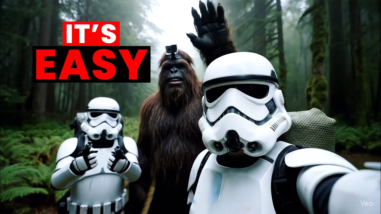 How To Create Bigfoot/Yeti/Alien Vlogger in Under 5 Min - YouTube