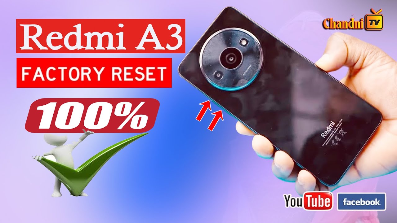 Redmi A3: The Ultimate Hard Reset Guide for Instant Recovery - YouTube