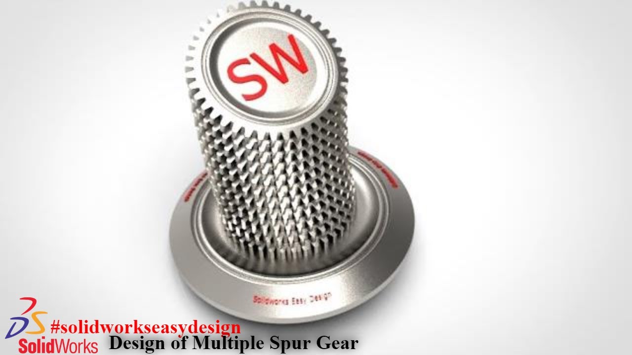 Solidworks Tutorial # 82 Design of Mechanical Gear in Solidworks ...