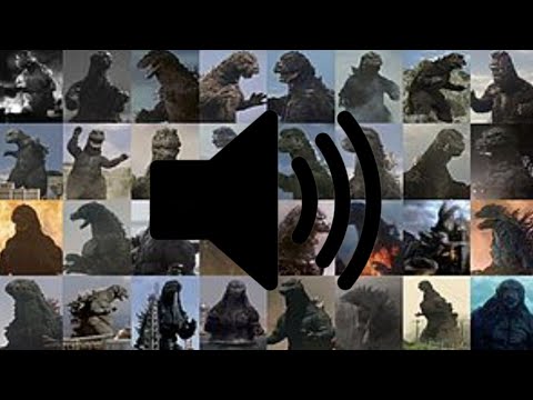 Every Godzilla Roar Combined