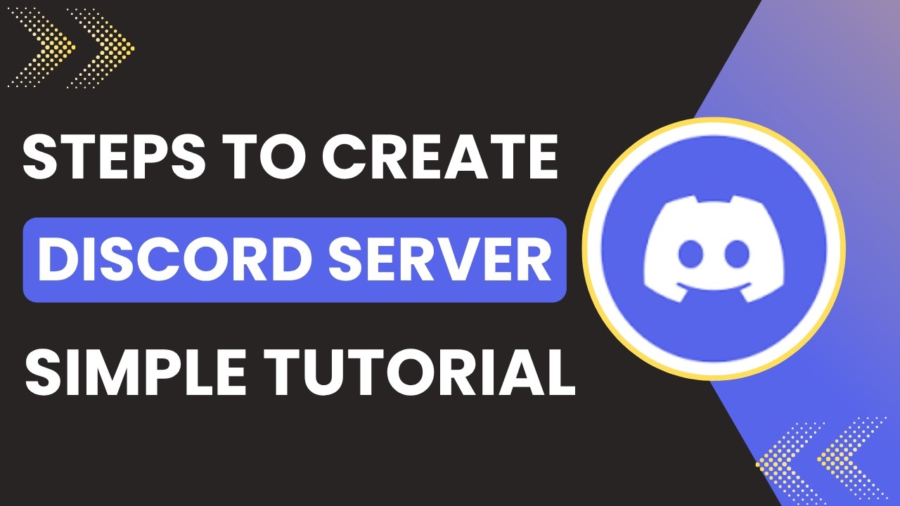 How to create Discord server - YouTube
