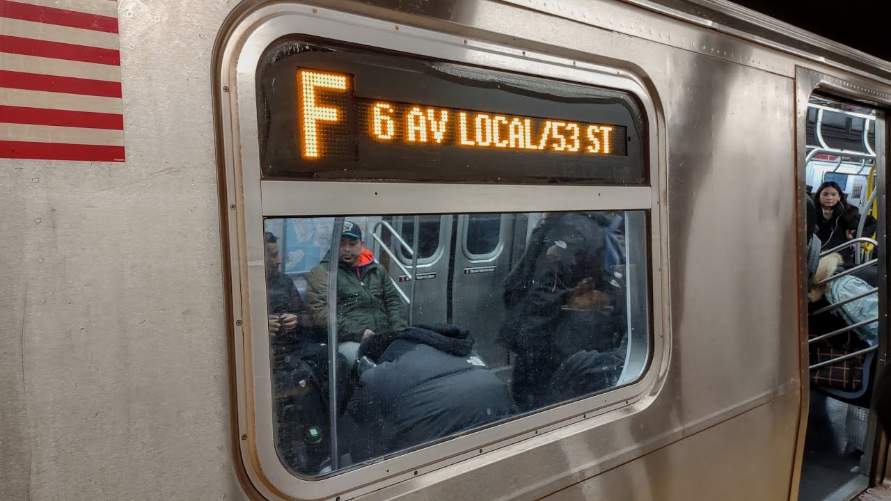 MTA NYCT Subway: A Few (E) & (F) Trains At Lexington Avenue - 53rd ...