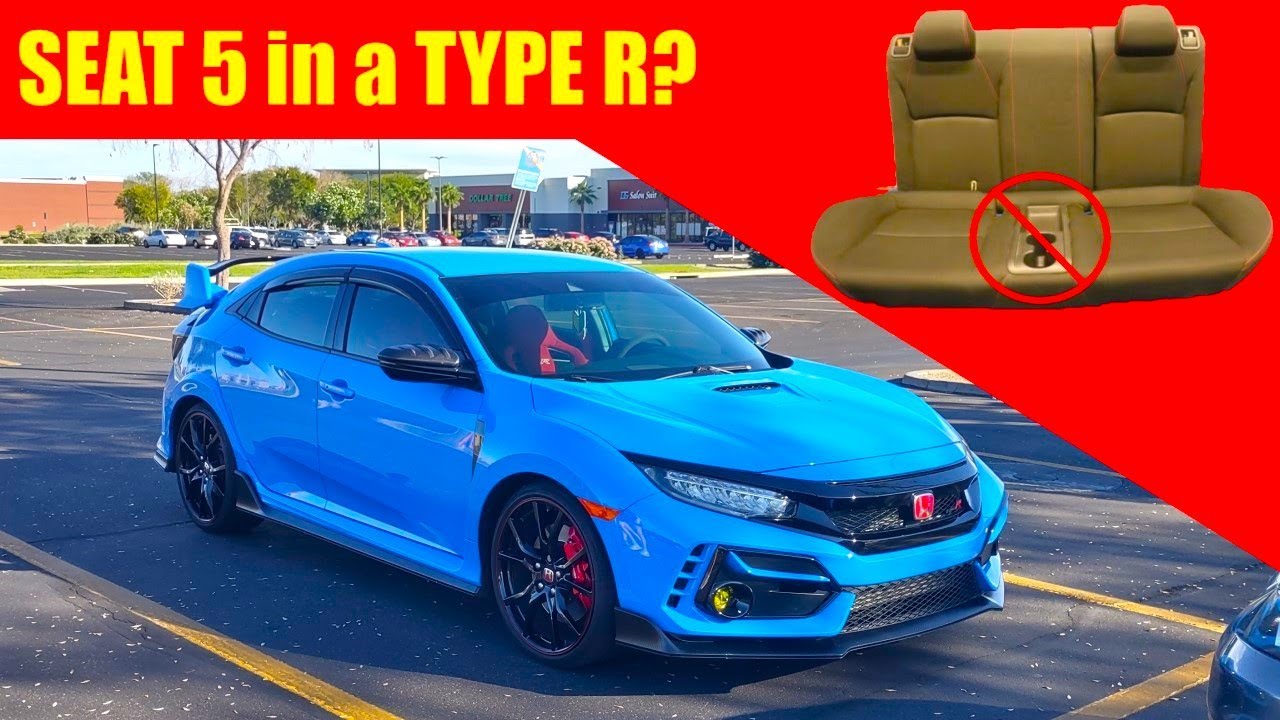 SEAT 5 in a TYPE R | FK8, FL5 and DE5 (Honda Civic Type R + Acura ...